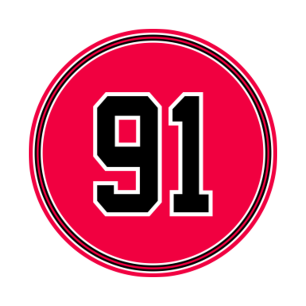 Dennis Rodman Number 91 Jersey Chicago Bulls Inspired - Chicago Bulls ...