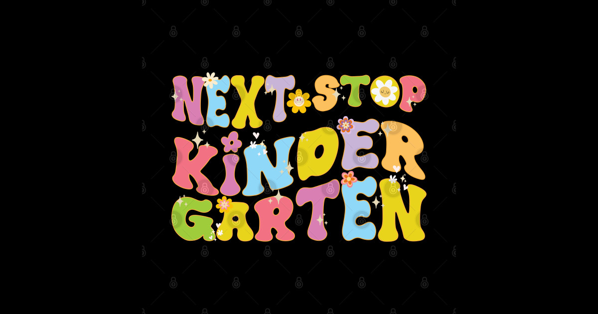 Next Stop Kindergarten Cute Preschool Graduation - Next Stop ...