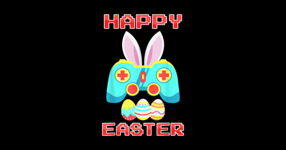 Gaming Controller Easter Day Egg Video Game Lover Gamer - Gamer Easter ...