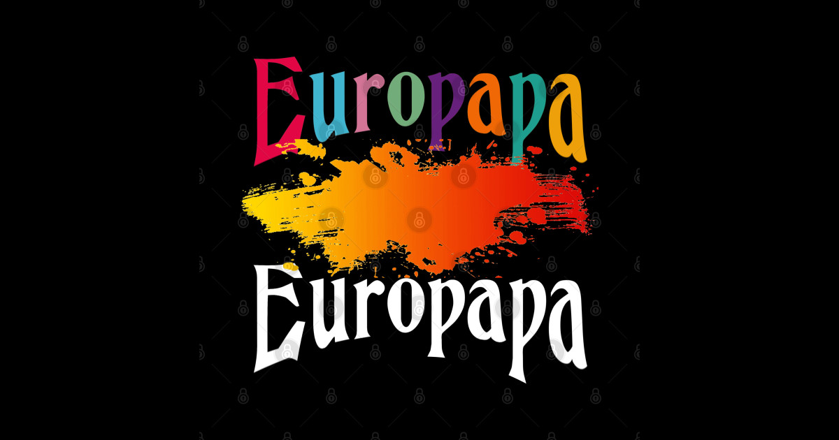 europapa art - Music Lovers - Sticker | TeePublic