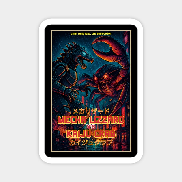 Mecha Lizard vs Kaiju Crab - Japanese Creature Feature - Creature ...