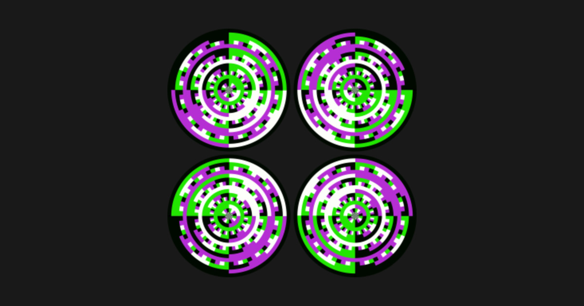 Repartition of 4x4 colors - Op Art - T-Shirt | TeePublic