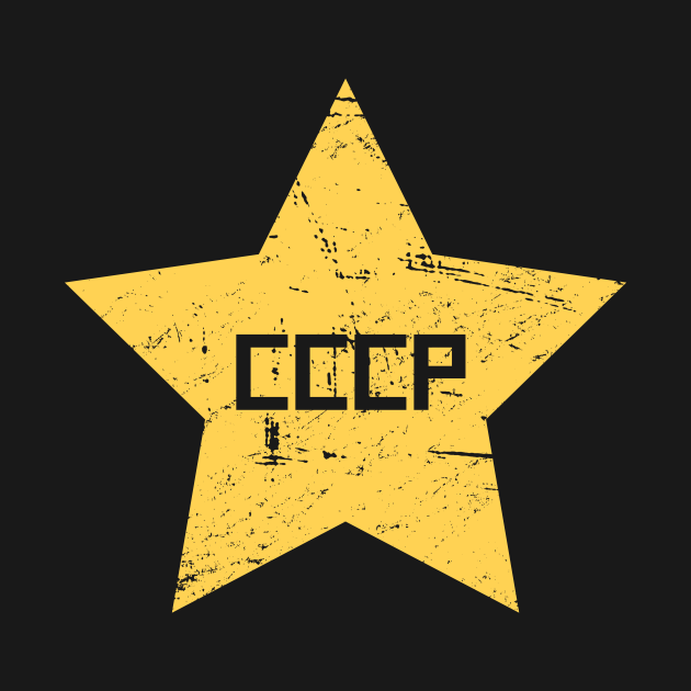 CCCP - Retro Soviet Union Star - Soviet - T-Shirt | TeePublic