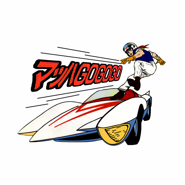 Mach Go Go Go (Speed Racer) - Speed Racer - Baseball T-Shirt | TeePublic