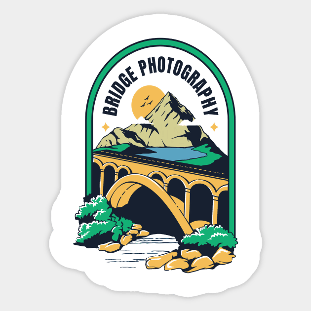 Bridge Photography - Bridges - Sticker | TeePublic