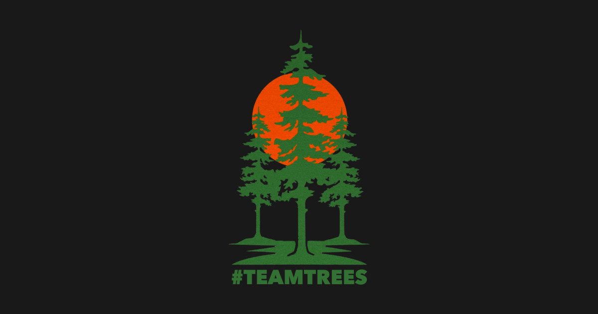 Team Trees Logo - Team Trees - T-Shirt | TeePublic