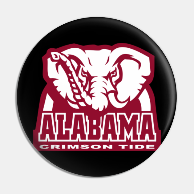 ALABAMA Football - Alabama Football - Pin | TeePublic