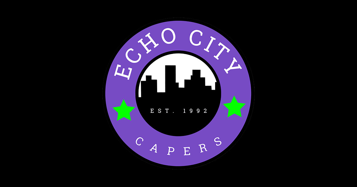 Echo City Capers - Logo - Sticker | TeePublic