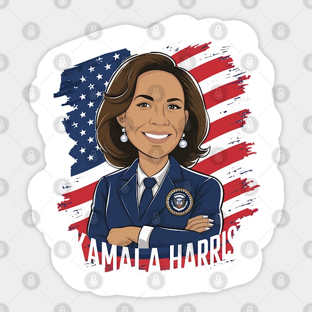 kamala harris for president - Kamala Harris For President - Sticker ...