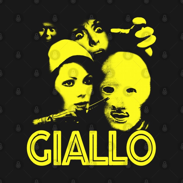 Giallo Film Italian Horror Movie - Giallo - T-Shirt | TeePublic