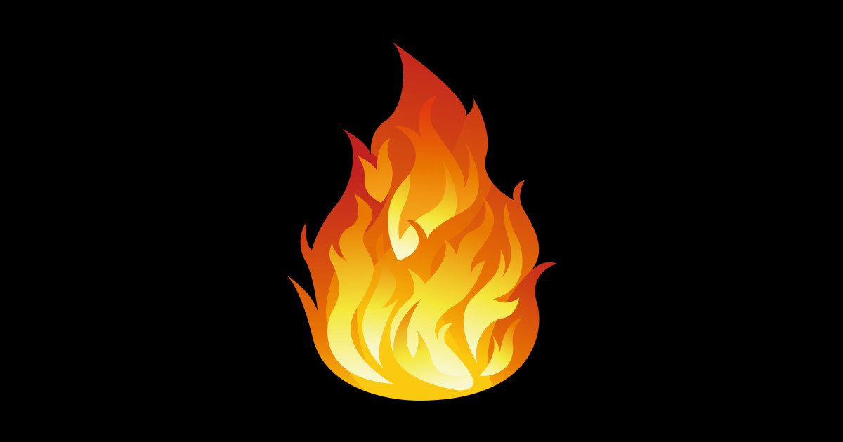 You are on FIRE! - Fire - Sticker | TeePublic