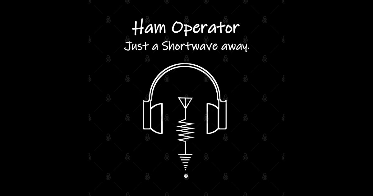 Ham Operator fun, Just a shortwave away - Ham Radio Operator Gift Idea ...