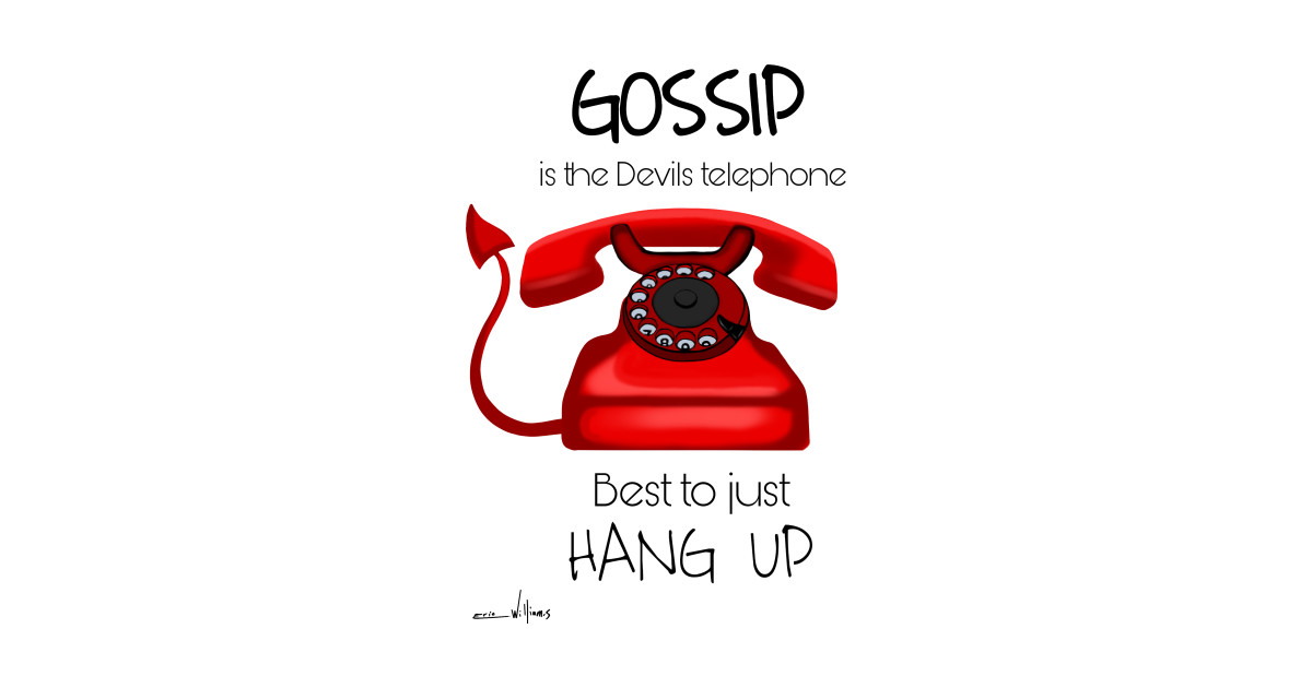 Gossip Telephone - Telephone - T-Shirt | TeePublic