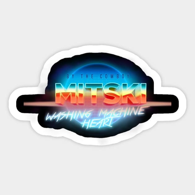 Mitski Washing Machine Heart - Indie Rock Mitski - Sticker | TeePublic