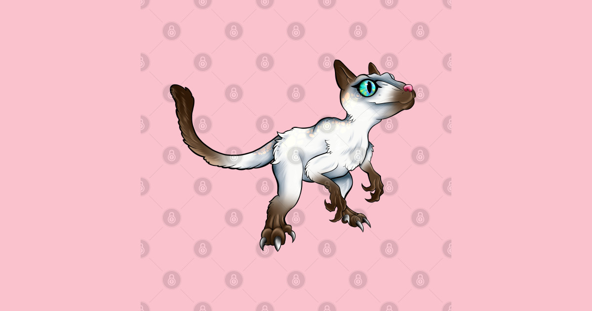 Siamese raptor - Kitten - T-Shirt | TeePublic