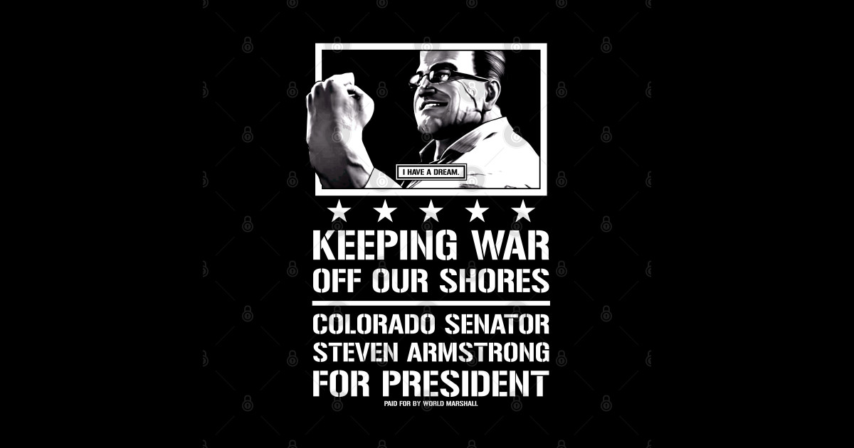 Senator Armstrong For President - Mgrr - Sticker | TeePublic