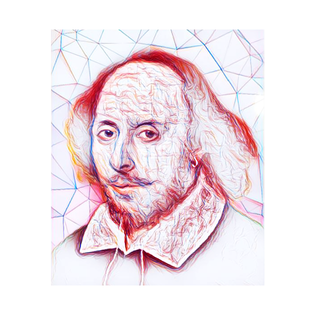 William Shakespeare Portrait | William Shakespeare Artwork | Line Art ...