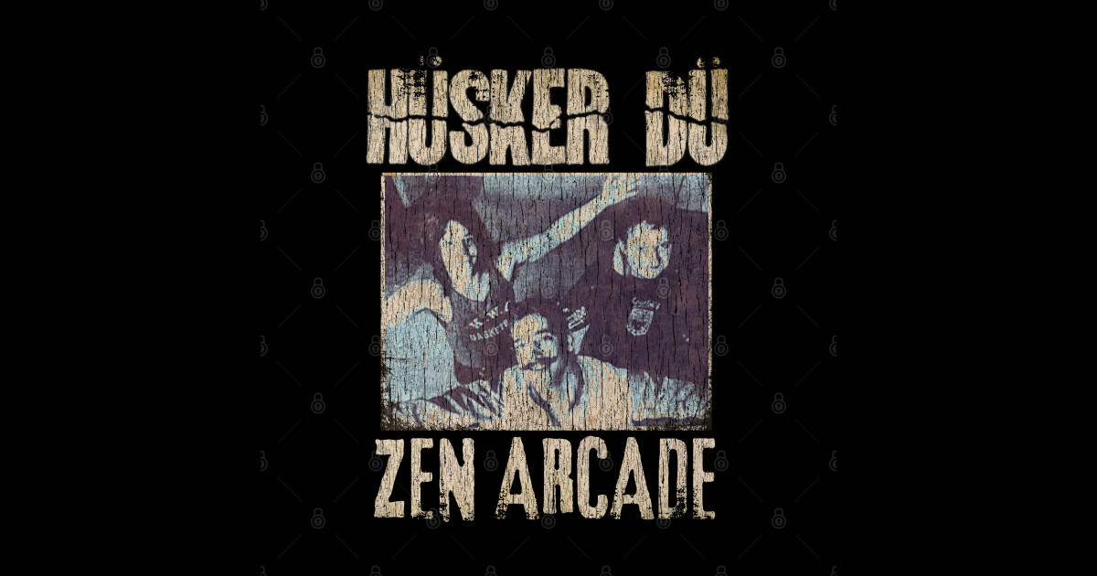 Husker Vintage 1979 // Zen Arcade Original Fan Design Artwork - Husker ...