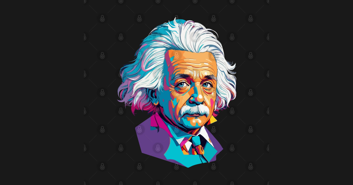 Albert Einstein - Albert Einstein - T-Shirt | TeePublic
