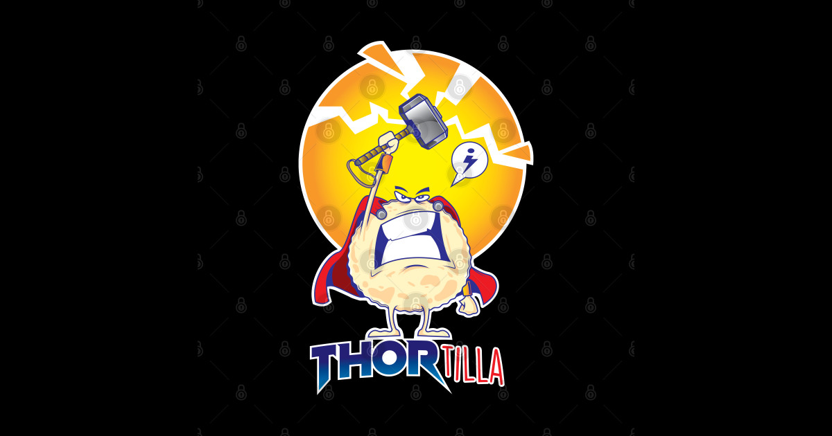 Thortilla - Thor - T-Shirt | TeePublic