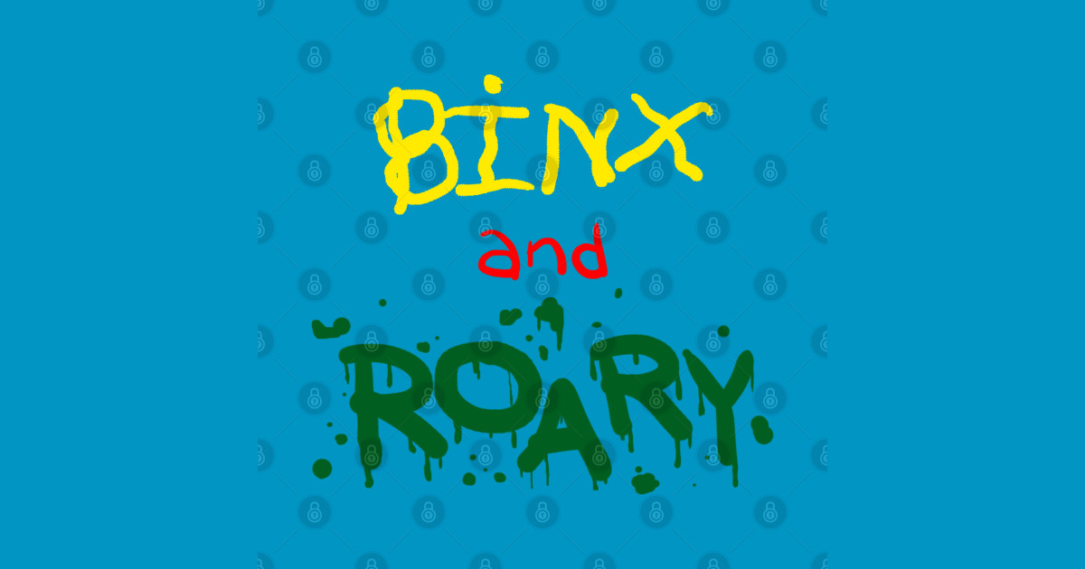 Binx and Roary Logo - Binx - T-Shirt | TeePublic
