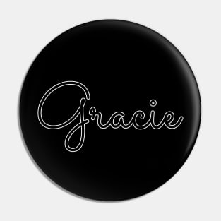 Writing Gracie Name Label Pins and Buttons for Sale | TeePublic