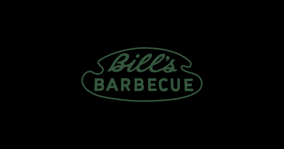 Bill's Barbecue Sign - Bills Barbecue - Sticker | TeePublic