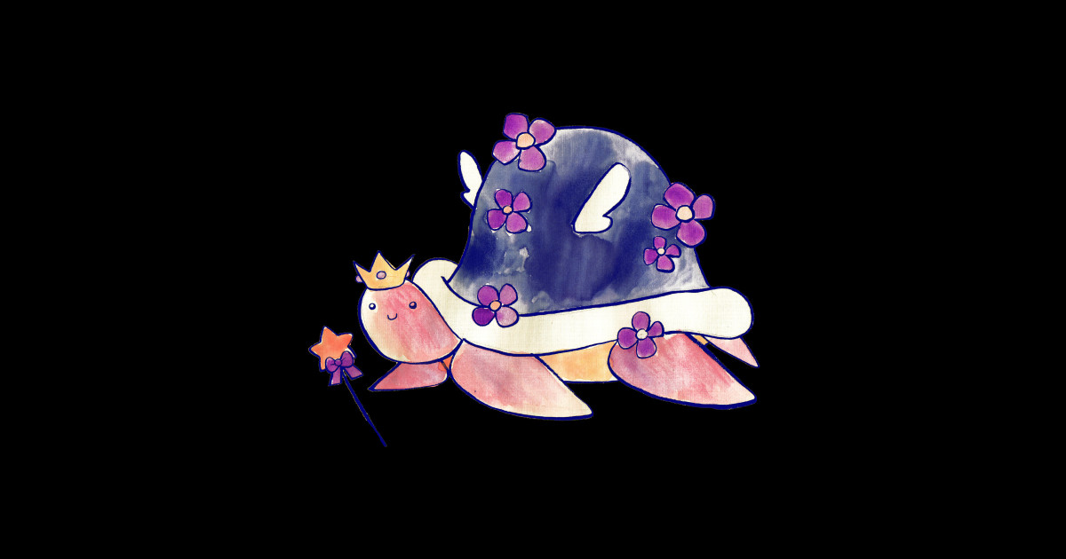 Fairy Princess Turtle - Turtle - Sticker | TeePublic