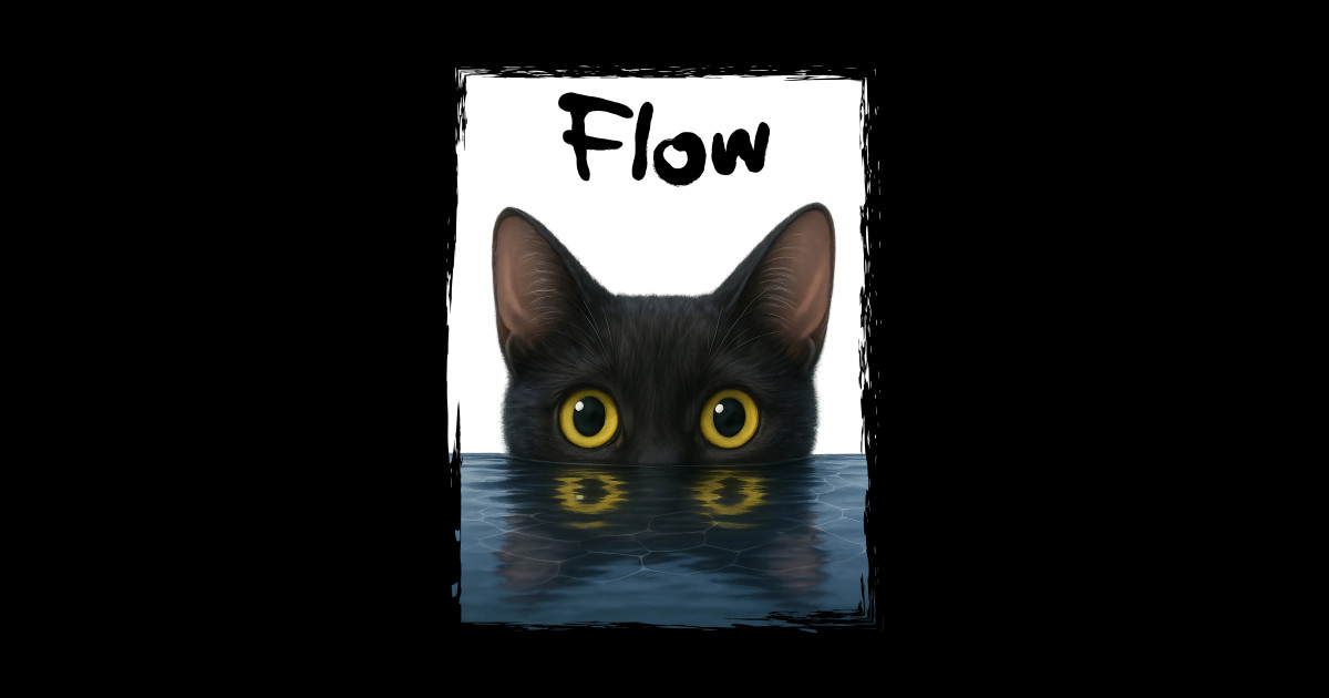 FLOW MOVIE ART - Flow - Sticker | TeePublic