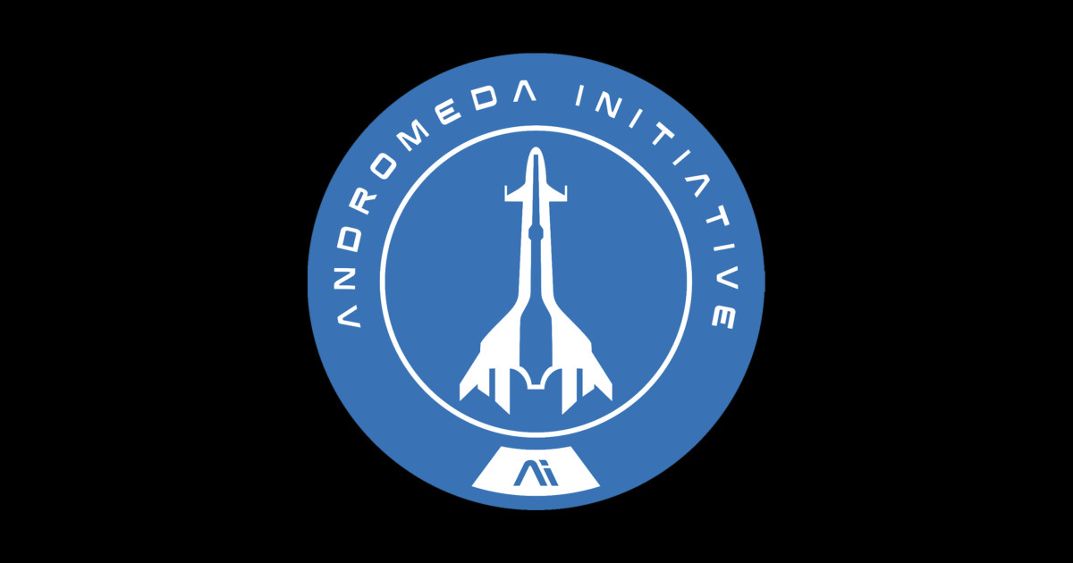 Andromeda Initiative - Mass Effect Andromeda - Sticker | TeePublic