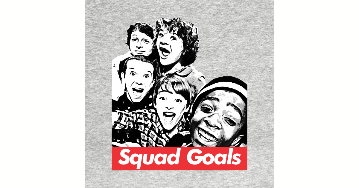 Squad Goals - Stranger Things - Sticker | TeePublic