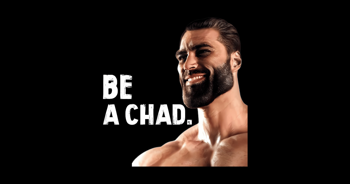 Gigachad - Gigachad - Sticker | TeePublic