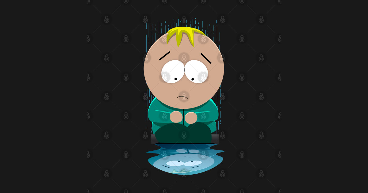 Sad Butters - Sad - T-Shirt | TeePublic
