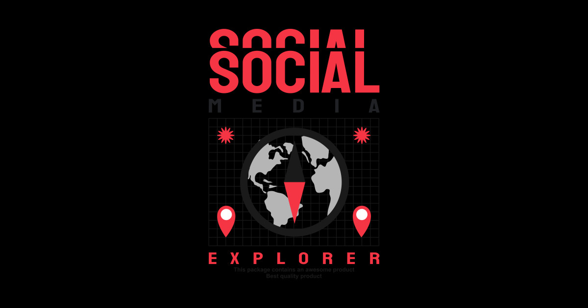 Social Media Explorer - Social Media Explorer - Sticker | TeePublic
