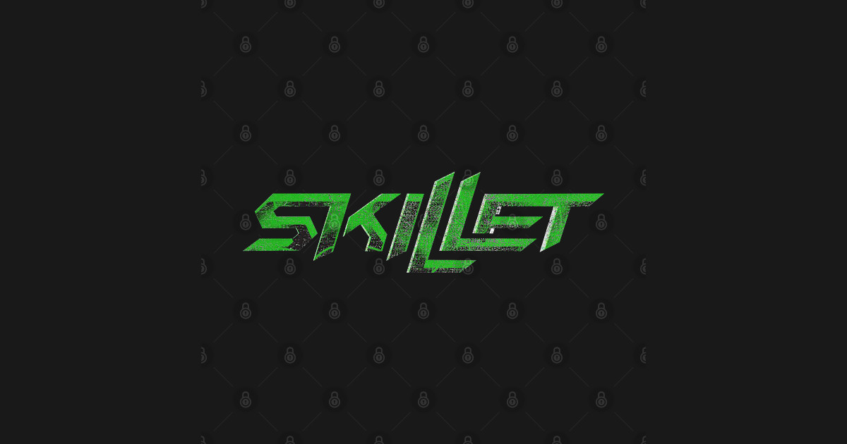skillet logo - Skillet Band - T-Shirt | TeePublic