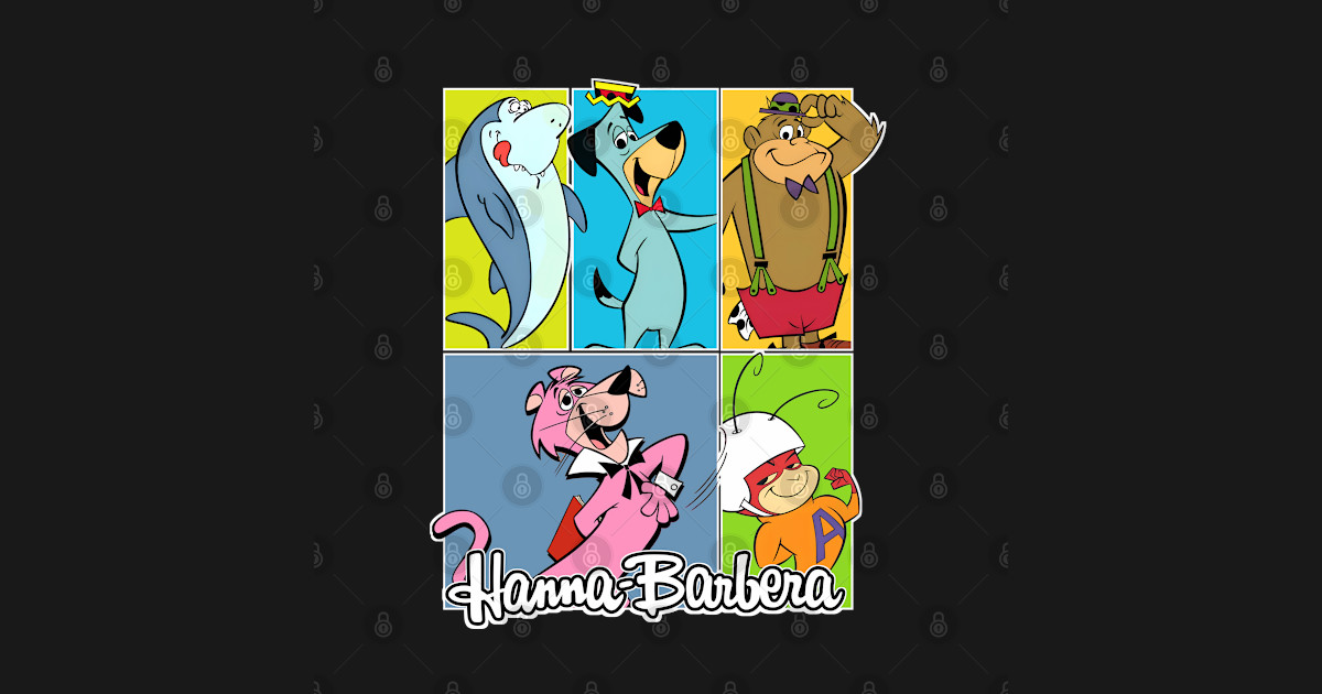 Hanna Barbera Characters 1 - Hanna Barbera - T-Shirt | TeePublic