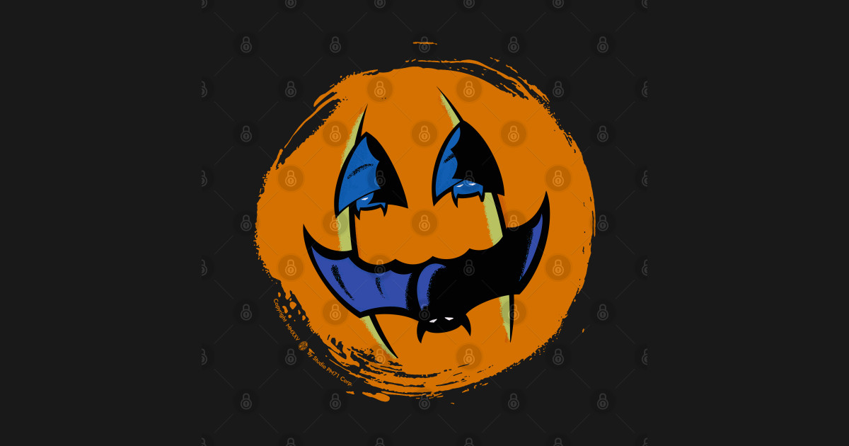 Jack O Lantern Bats Vintage Style - Halloween - T-Shirt | TeePublic