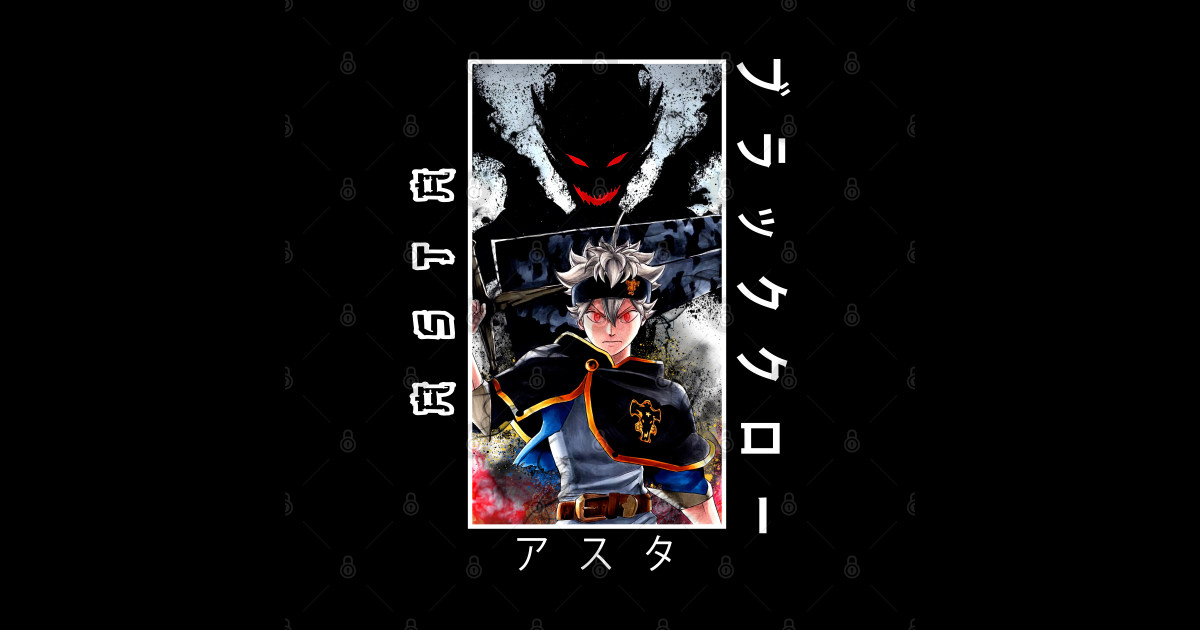 Asta - Black Clover - Asta - T-Shirt | TeePublic