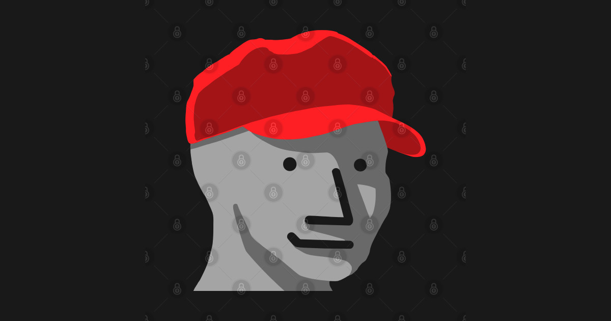 MAGA KID - STAND STRONG - MAGA SMILING KID - NPC Wojak - MEME - Meme ...