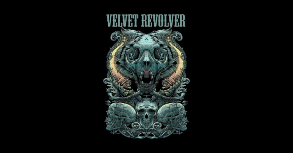 VELVET REVOLVER BAND - Velvet Revolver Band - Sticker | TeePublic