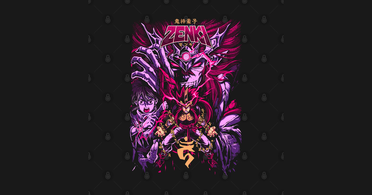 Zenki Anime Fanart - Zenki - T-Shirt | TeePublic
