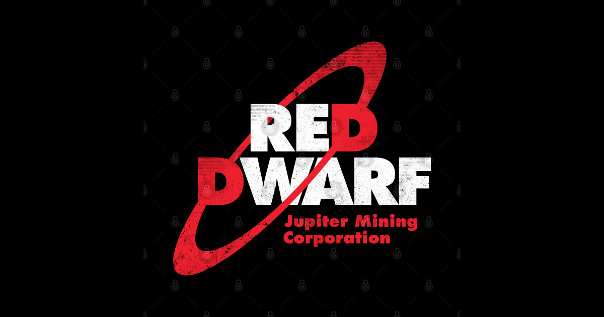 Red Dwarf Jupiter Mining Corporation - Red Dwarf - Sticker | TeePublic