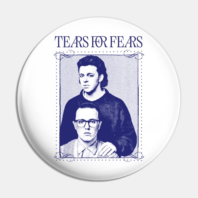 -- Tears For Fears -- 80s Aesthetic - Tears For Fears - Pin | TeePublic