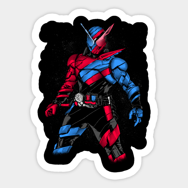 Kamen Rider Build - Kamen Rider - Sticker | TeePublic