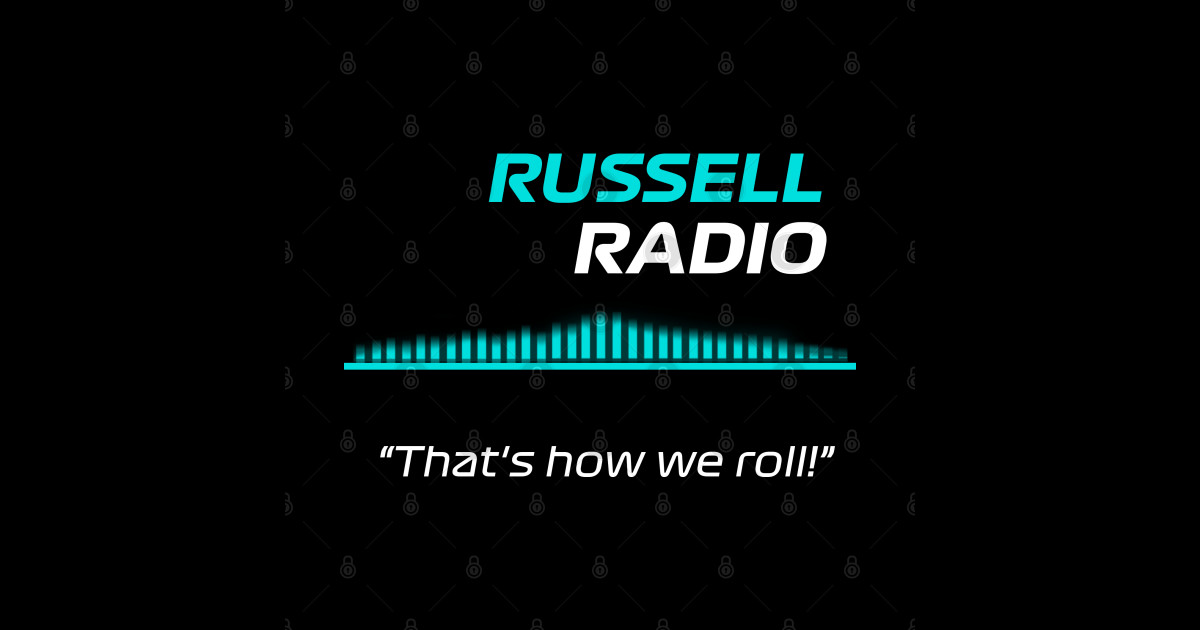 Thats how we roll - George Russell F1 Radio - George Russell - Sticker ...
