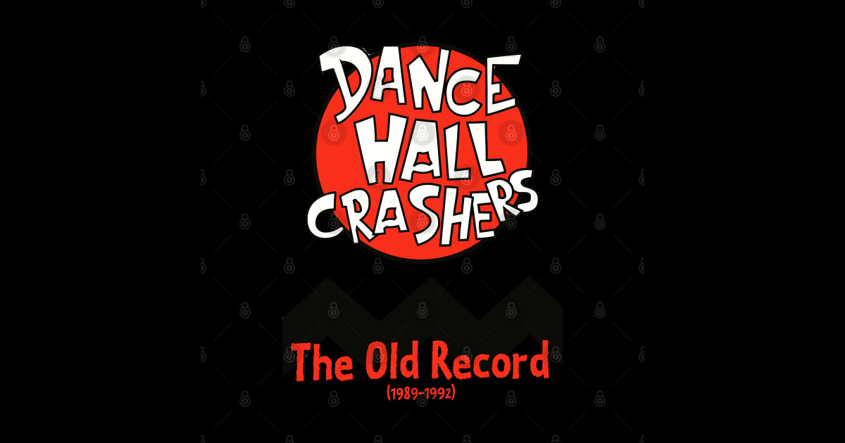 Dance Hall Crashers The Old Record - Band - Sticker | TeePublic