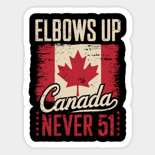 Proud Canada Flag - Canada - Sticker | TeePublic
