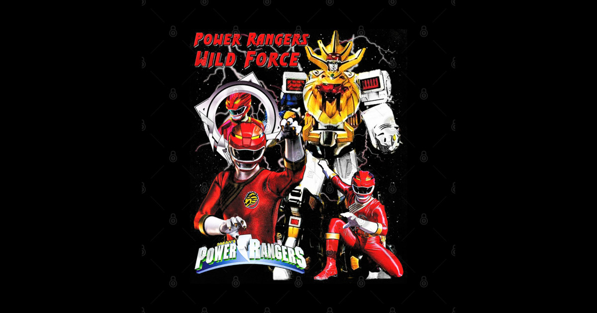 Power Ranger Wild Force - Power Ranger Wild Force - Sticker | TeePublic