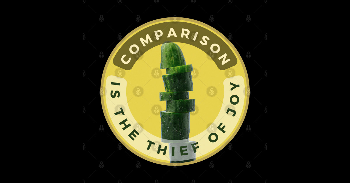 Comparison - Comparison - Sticker | TeePublic