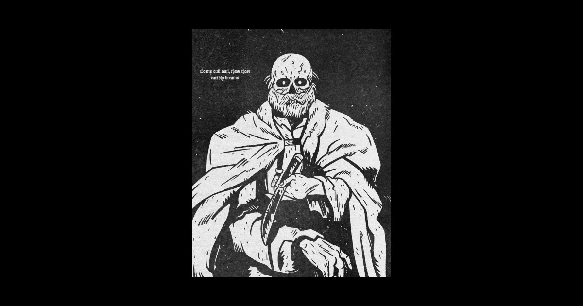 THE SKINNED SAINT - Horror - Sticker | TeePublic